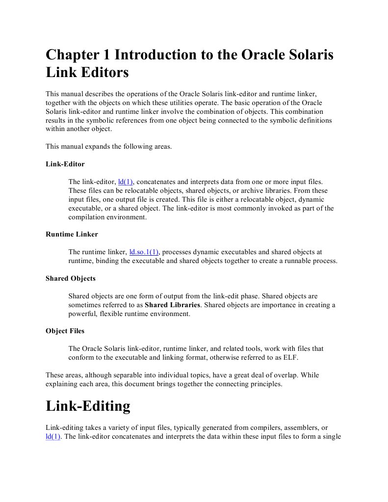 Linker And Libraries Guide Pdf Library Computing Compiler
