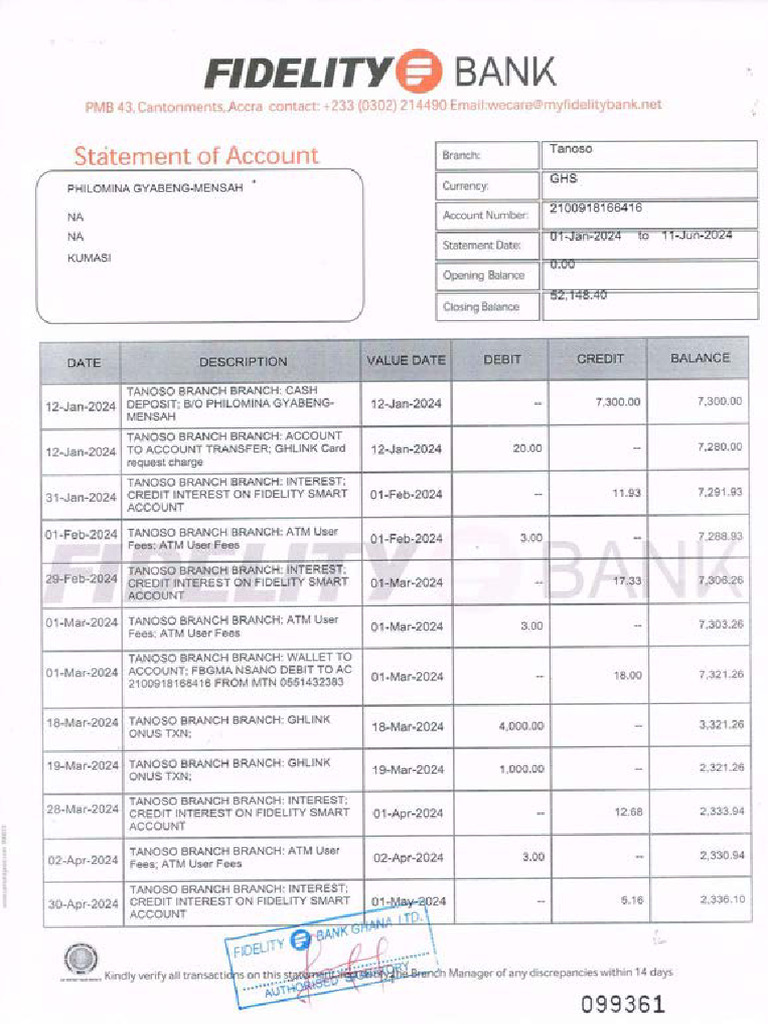 Personal Bank Statement-Compressed | PDF