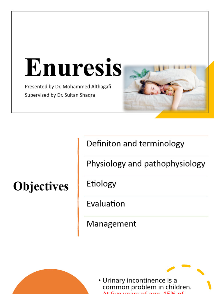 Enuresis. 2 | Download Free PDF | Nocturnal Enuresis | Urinary Incontinence