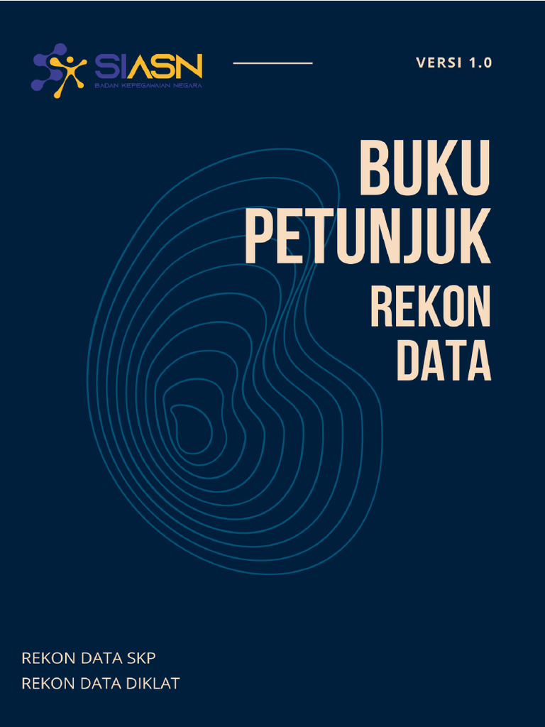 Petunjuk Rekon Data SIASN | PDF