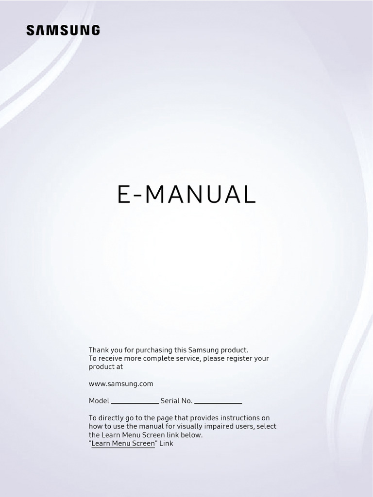 Samsung S95B User Manual Guide | PDF | Hdmi | Wi Fi