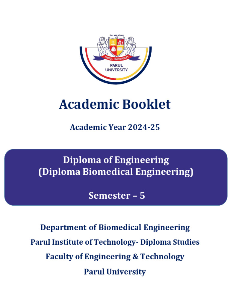 Biomedical Engineering Diploma Guide | PDF | X Ray | Medical Imaging