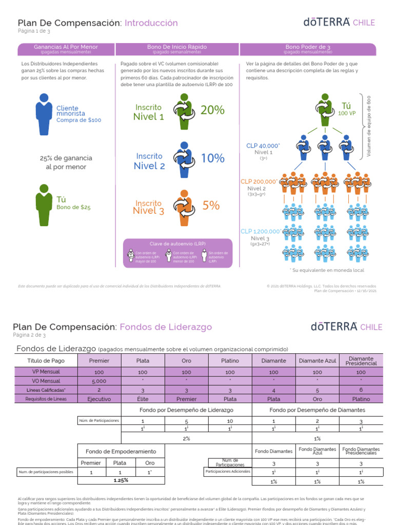 plan-de-compensacion-compensation-plan | PDF