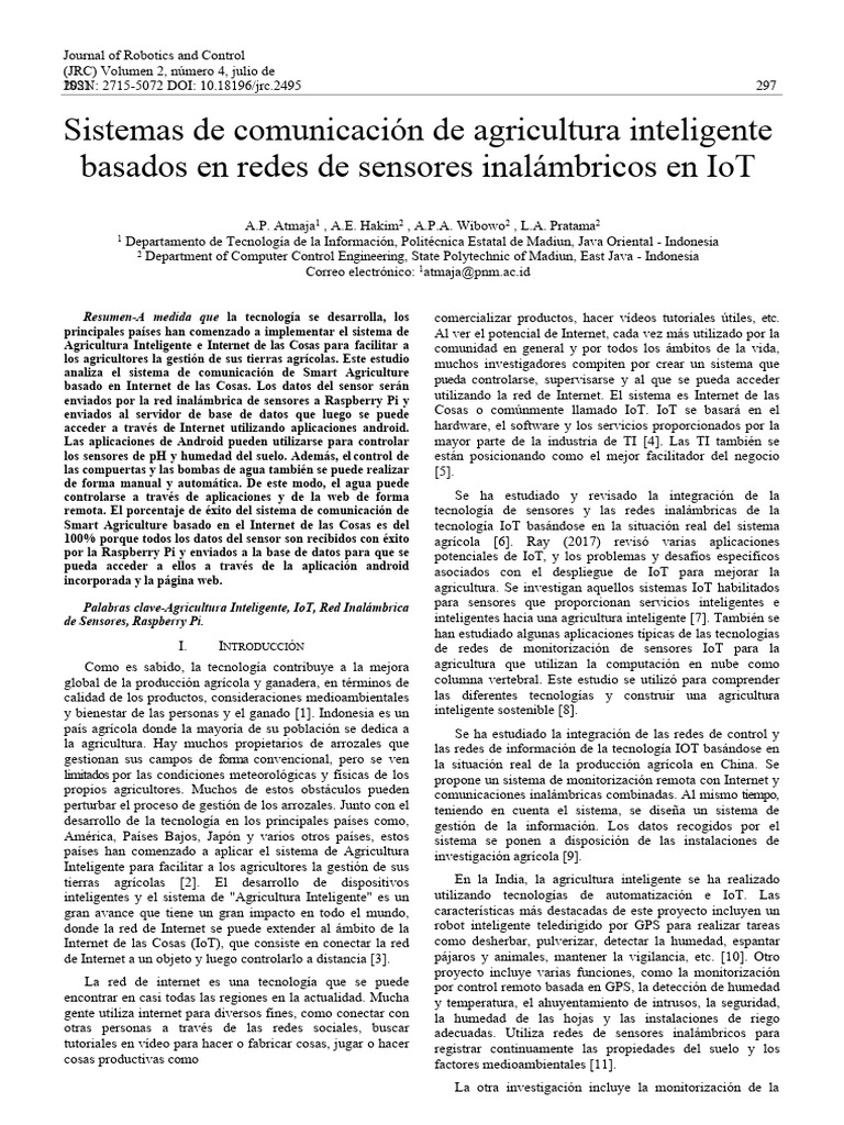 A Comprehensive Iot Node Proposal Using Open Hardware A Smart Farming Use Case To Monitor