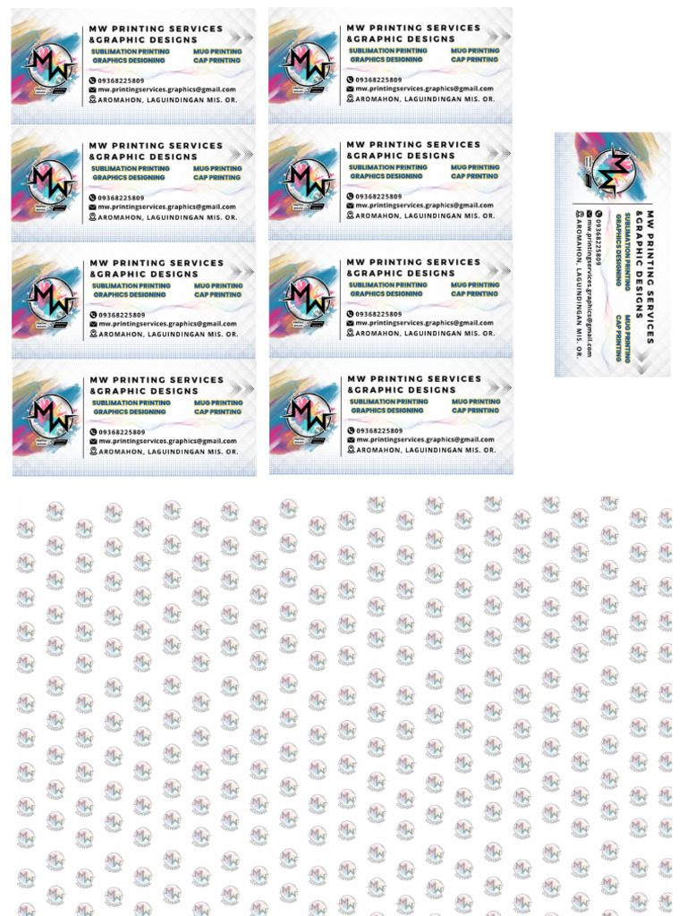 MW Calling Card | PDF