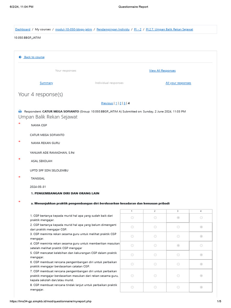 PI 2 - Rekan CGP 4 - Ade | PDF