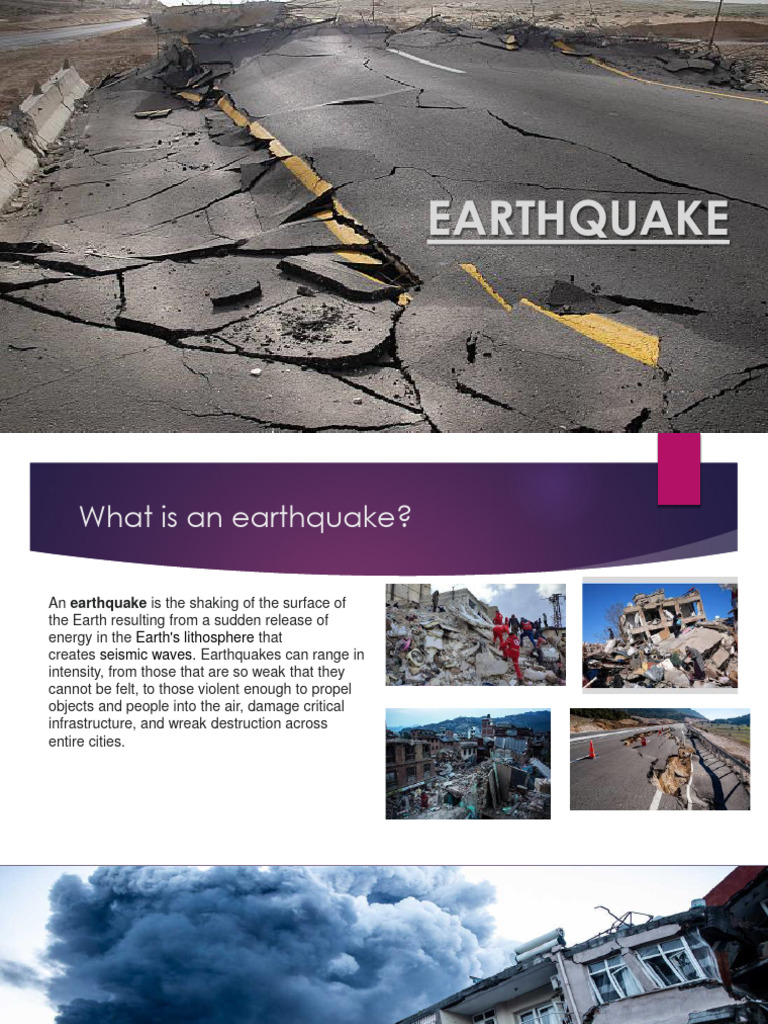 EARTHQUAKE | PDF | Plate Tectonics | Volcano