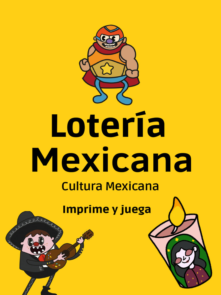 Lotería Mexicana Cultura Mexicana - 20240619 - 142638 - 0000 | PDF ...
