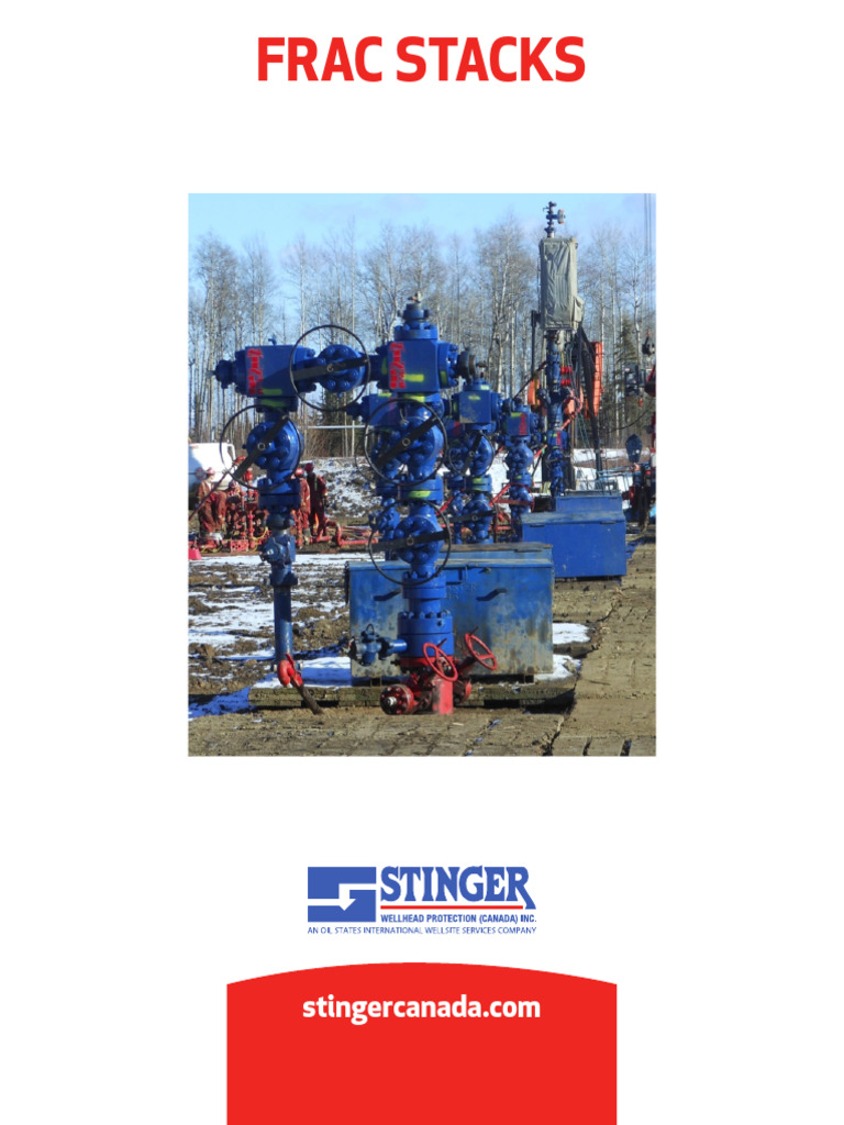 Frac Stacks | Download Free PDF | Valve | Pipe (Fluid Conveyance)