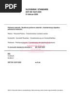 EN 15343: Recycled Plastics Standard | PDF | Recycling | Plastic