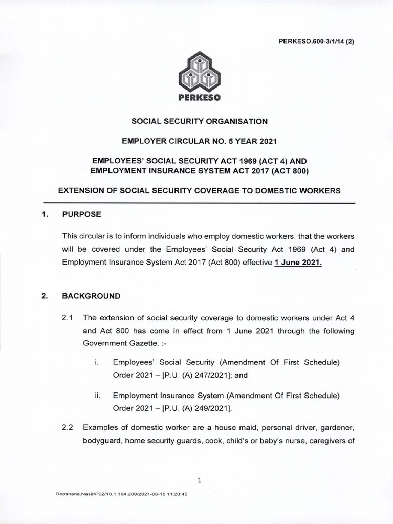 Employer Circular and Appendix | PDF | Identity Document | Business