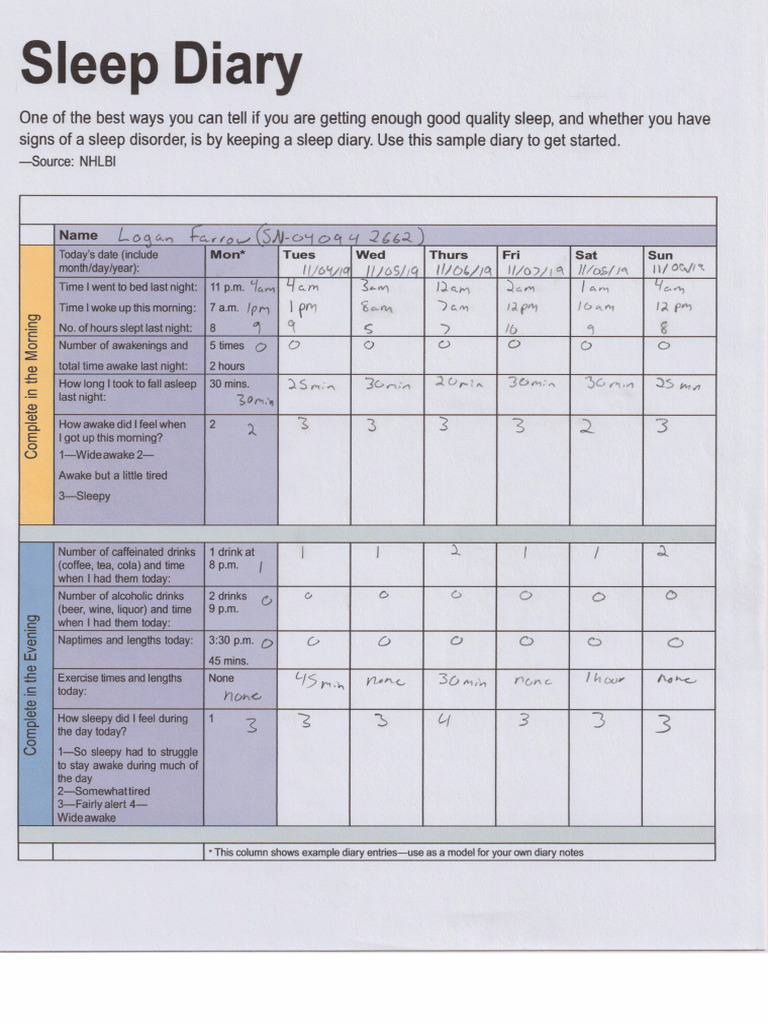 Psychology Sleep Assignment 2 | PDF