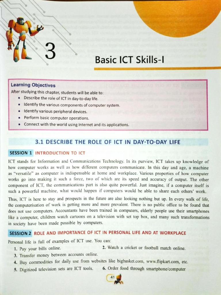 ICT of AI | PDF | Computer Data Storage | Operating System