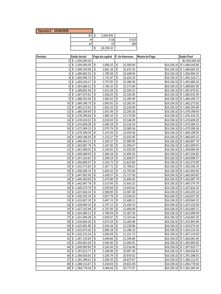 Ejercio 1 Tablas | PDF Ejercio 1 Tablas | PDF