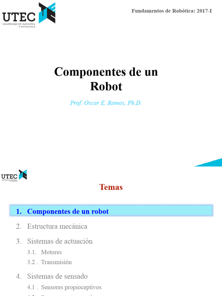 Tema04_Componentes_de_un_Robot | Descargar gratis PDF | Solenoide ...