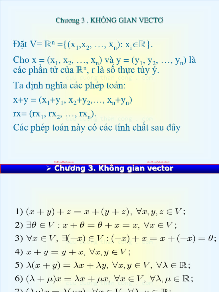 Dai-So-B1 - Le-Van-Hop - Chuong-3-A2dh - (Cuuduongthancong - Com) | PDF