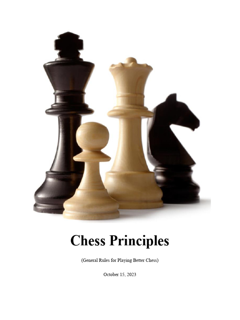 Chess Principles Book | PDF | Chess | Chess Openings