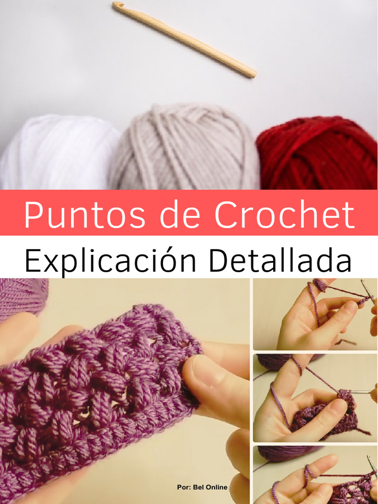 BONO #1 - Manual Puntos de Crochet | Descargar gratis PDF | Textiles ...