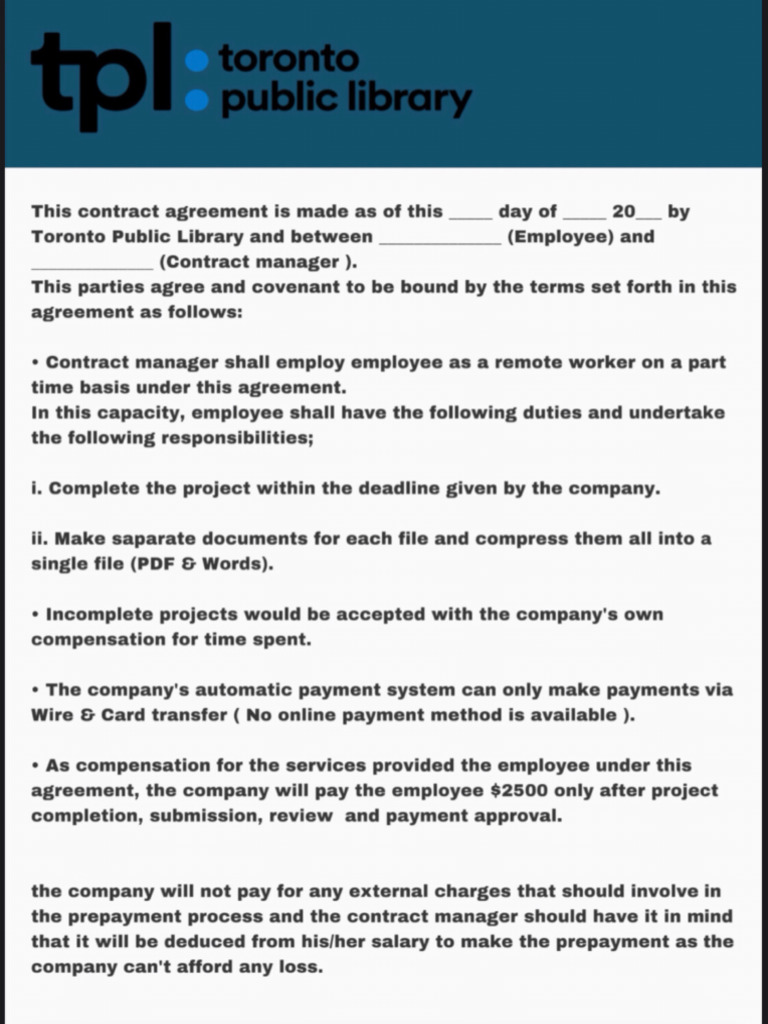 TPL Contract Agreement | PDF