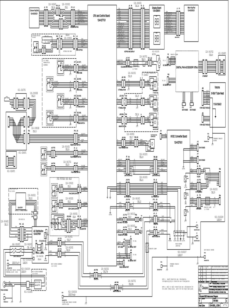 Gendex 8500 DDE Wiring Diagram en | PDF | Electricity | Electrical ...