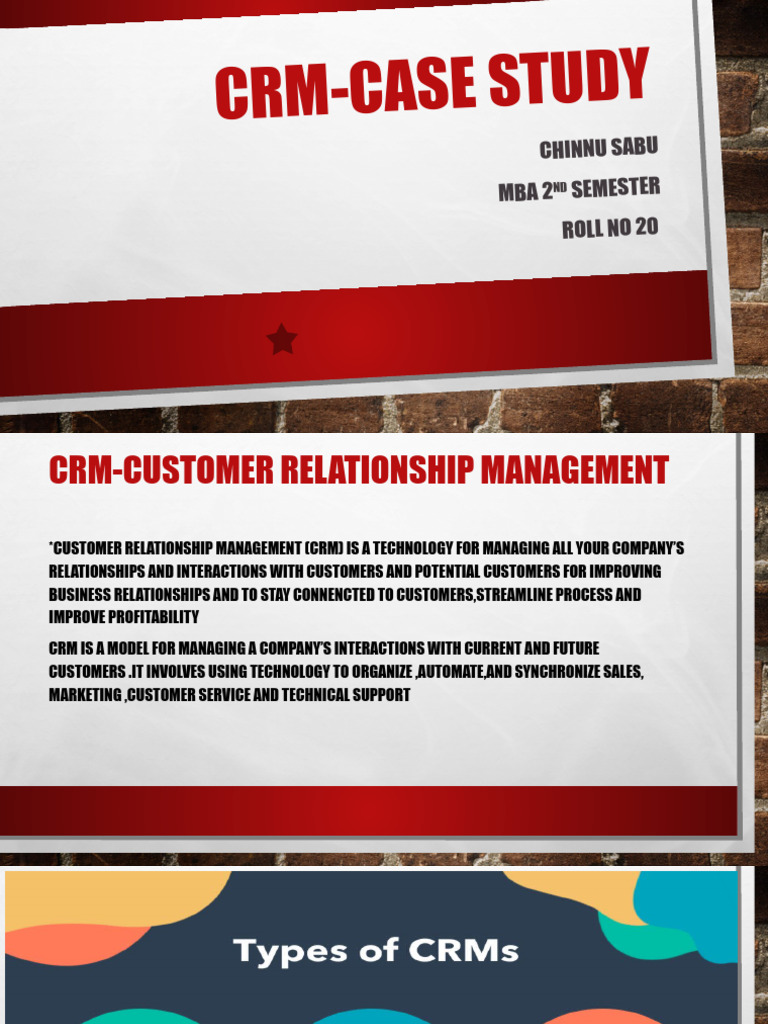 Crm-case study (1) | Download Free PDF | Customer Relationship Management | Car Dealership