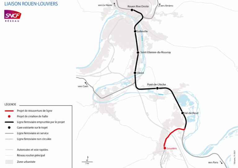 Carte SNCF Rouen Louviers | PDF