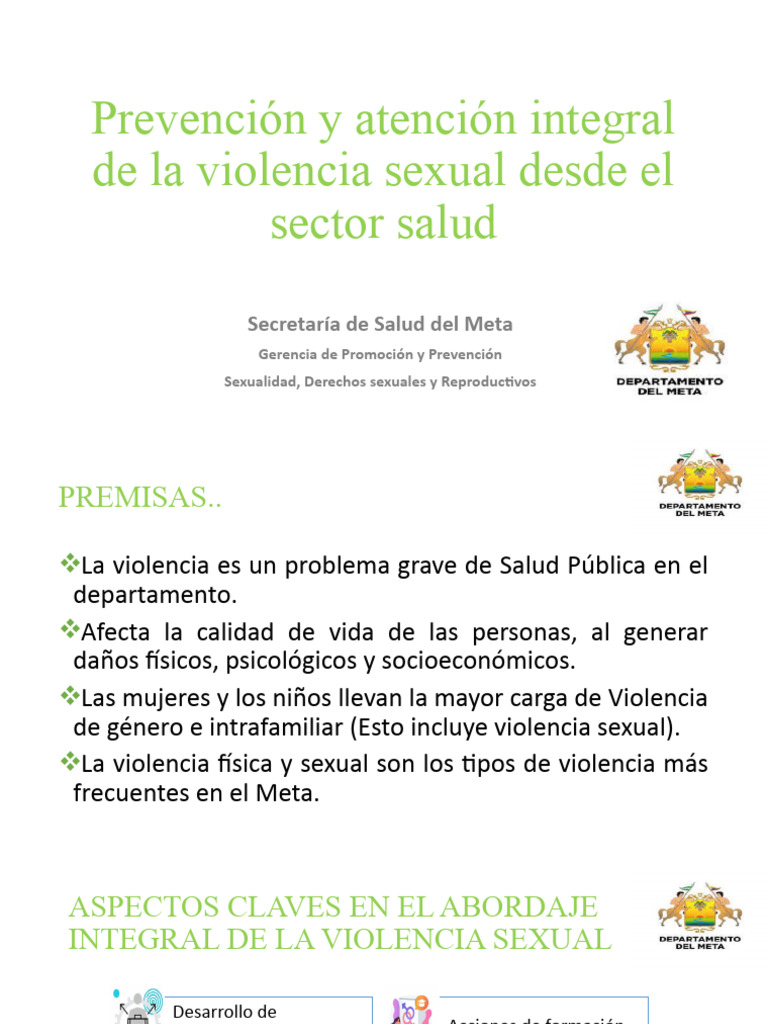 Prevención y Atención Integral de La Violencia Sexual | PDF | Violencia | Hospital