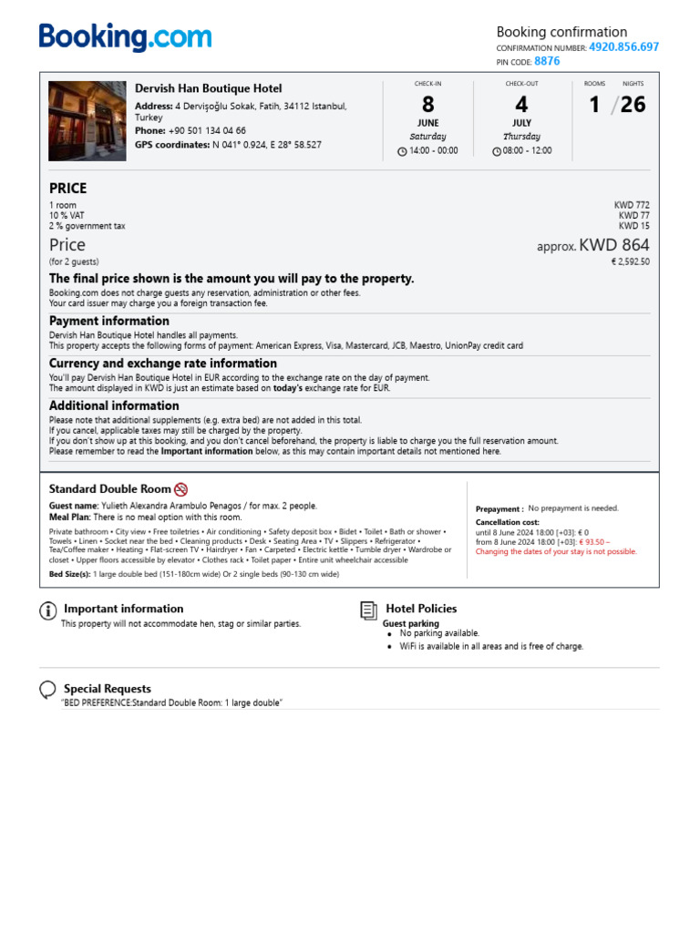 Confirmation | Download Free PDF | Payments | Credit Card