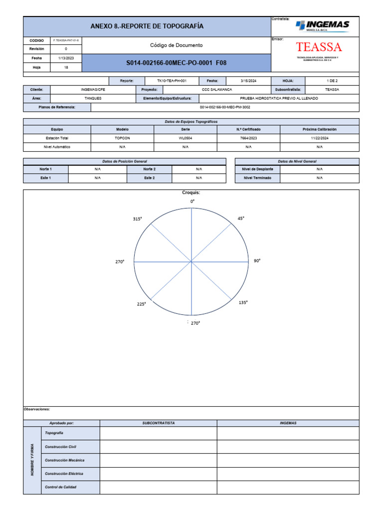 Asentamiento TK10 | PDF