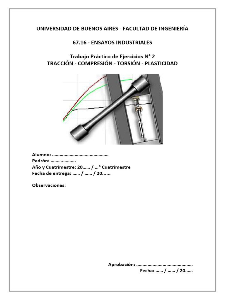 Tpe2 2022C2 | PDF | Deformación (ingeniería) | Plasticidad (Física)