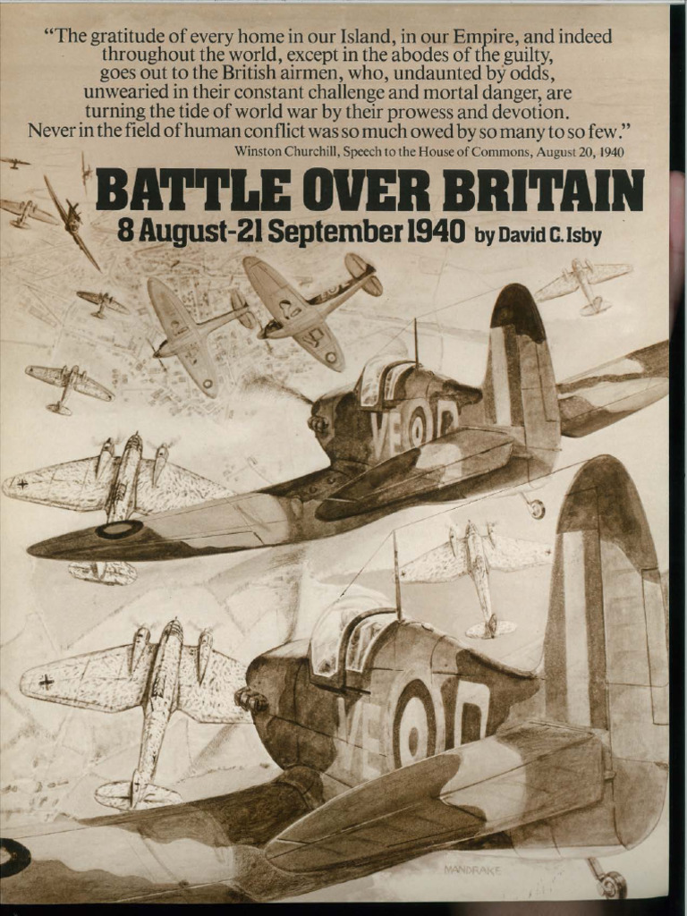 Battle Over Britain 1940 | PDF