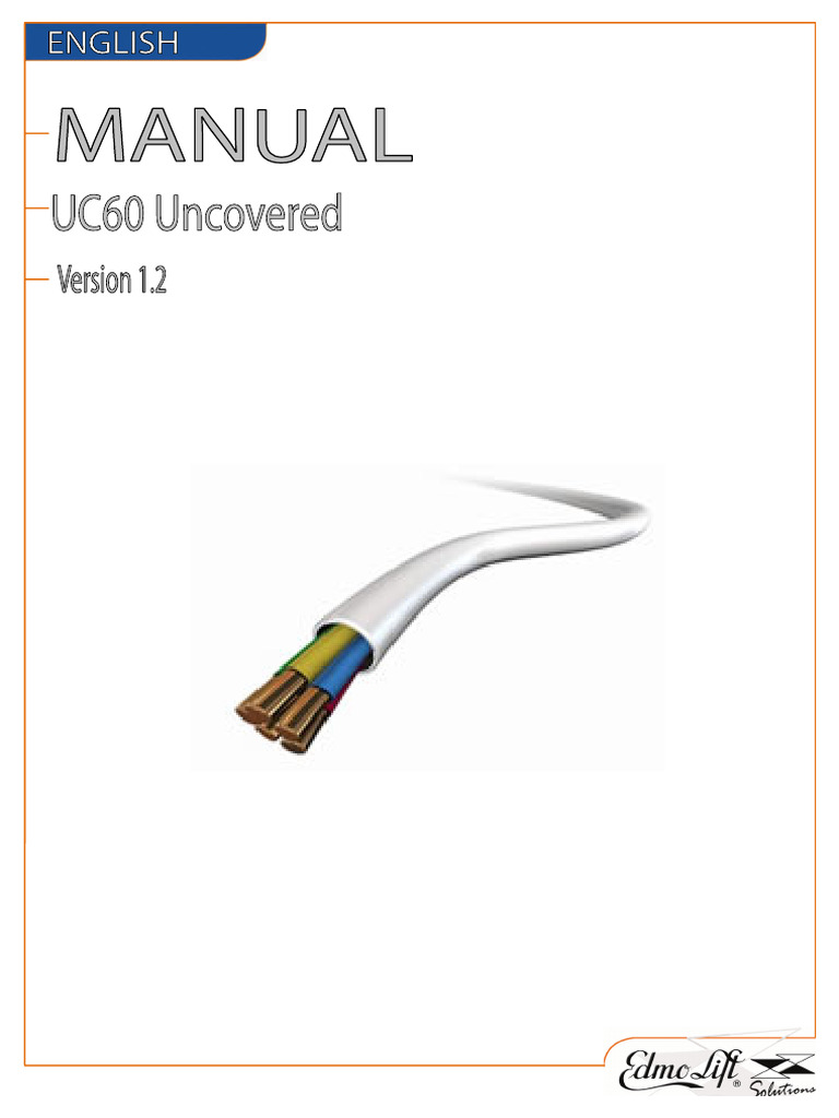 0 Main User Manual For Edmolift UC60 Lift Control System | Download Free PDF | Electrical ...