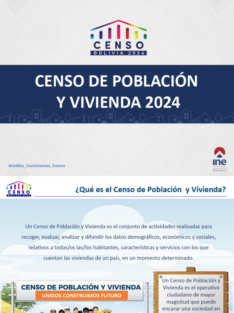 CENSO - 2024 Beneficios e Incentivos | PDF | Censo | Población