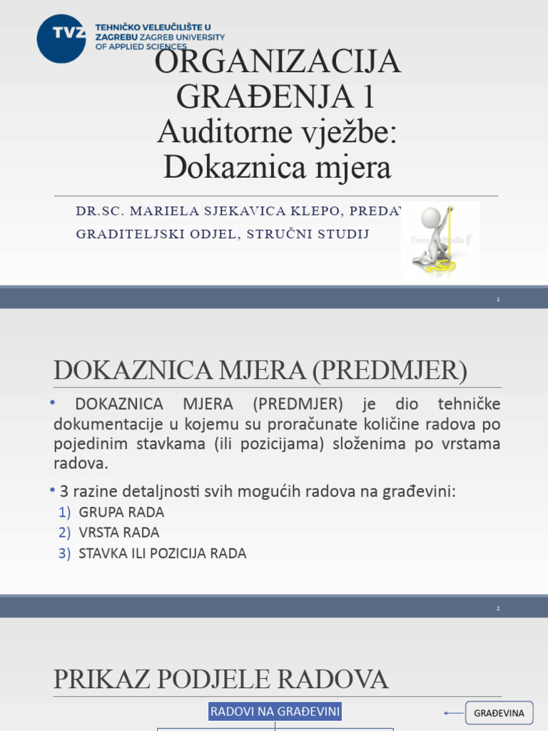 AV 1 - Dokaznica Mjera | PDF