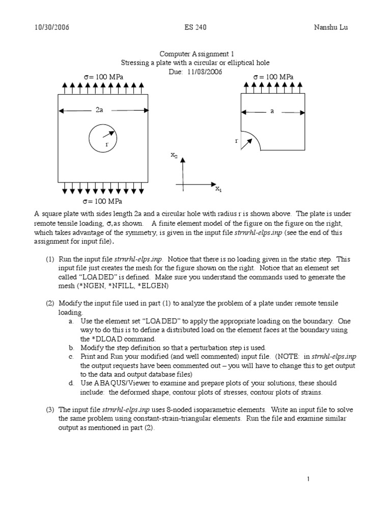 1-3 Computer Assignment 1 | PDF