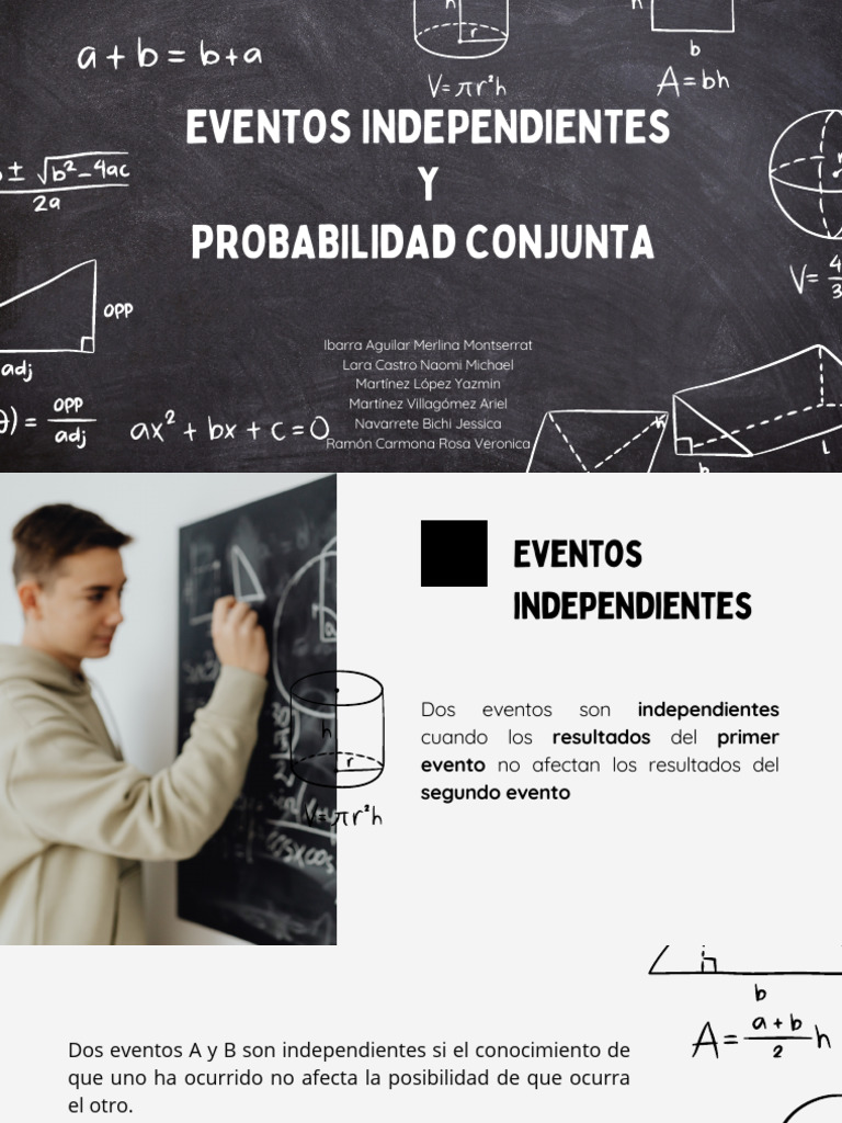 Probabilidad de Eventos Independientes | PDF | Probabilidad | Matemáticas