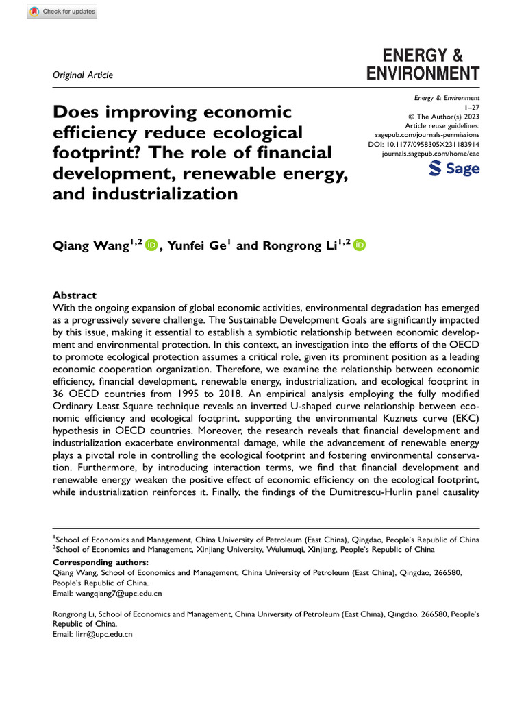 wang-et-al-2023-does-improving-economic-efficiency-reduce-ecological ... wang-et-al-2023-does-improving-economic-efficiency-reduce-ecological ...
