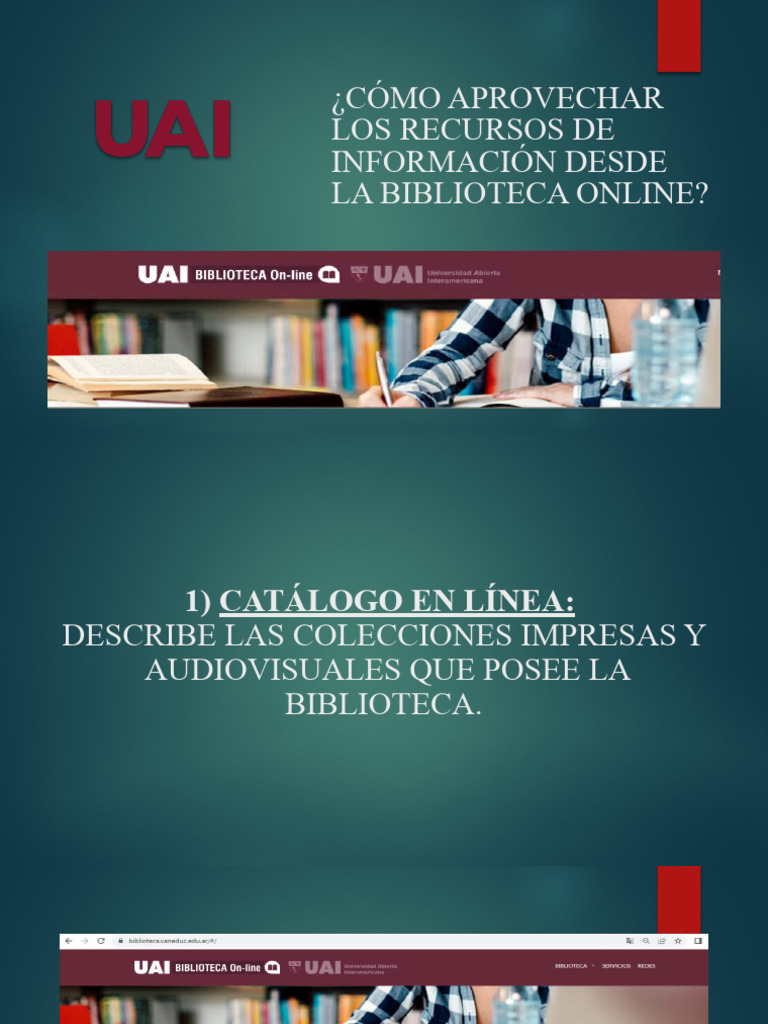Cómo Aprovechar Los Recursos de Información Desde La Biblioteca Online ...