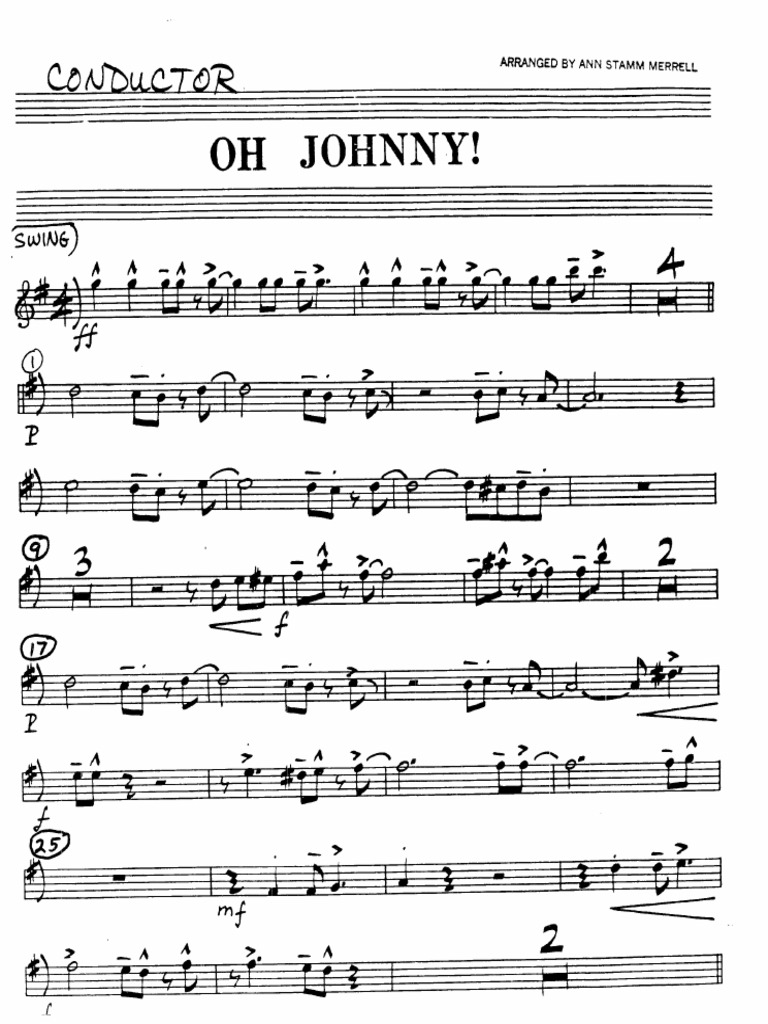 Oh! Johnny | PDF