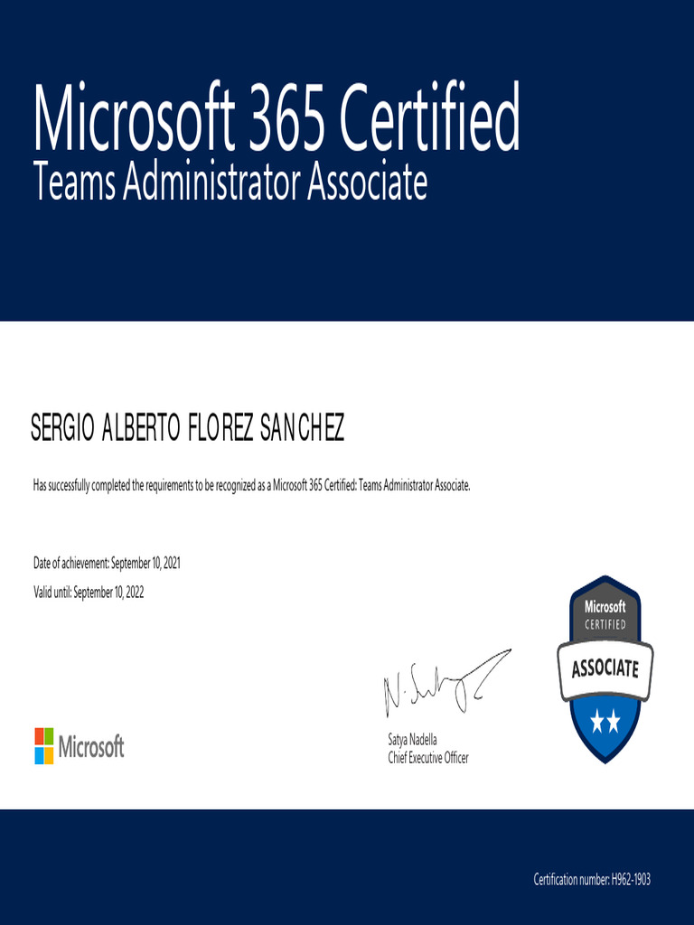 Microsoft 365 Teams Admin Cert | PDF