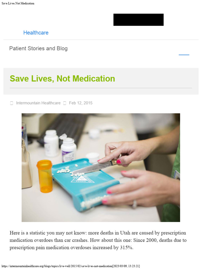 Utah Prescription Drug Safety Guide | PDF | Prescription Drugs | Drug ...