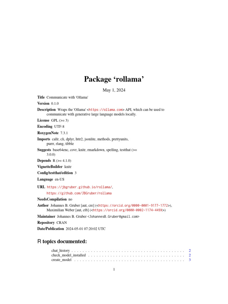 rollama | Download Free PDF | Web Server | Internet & Web