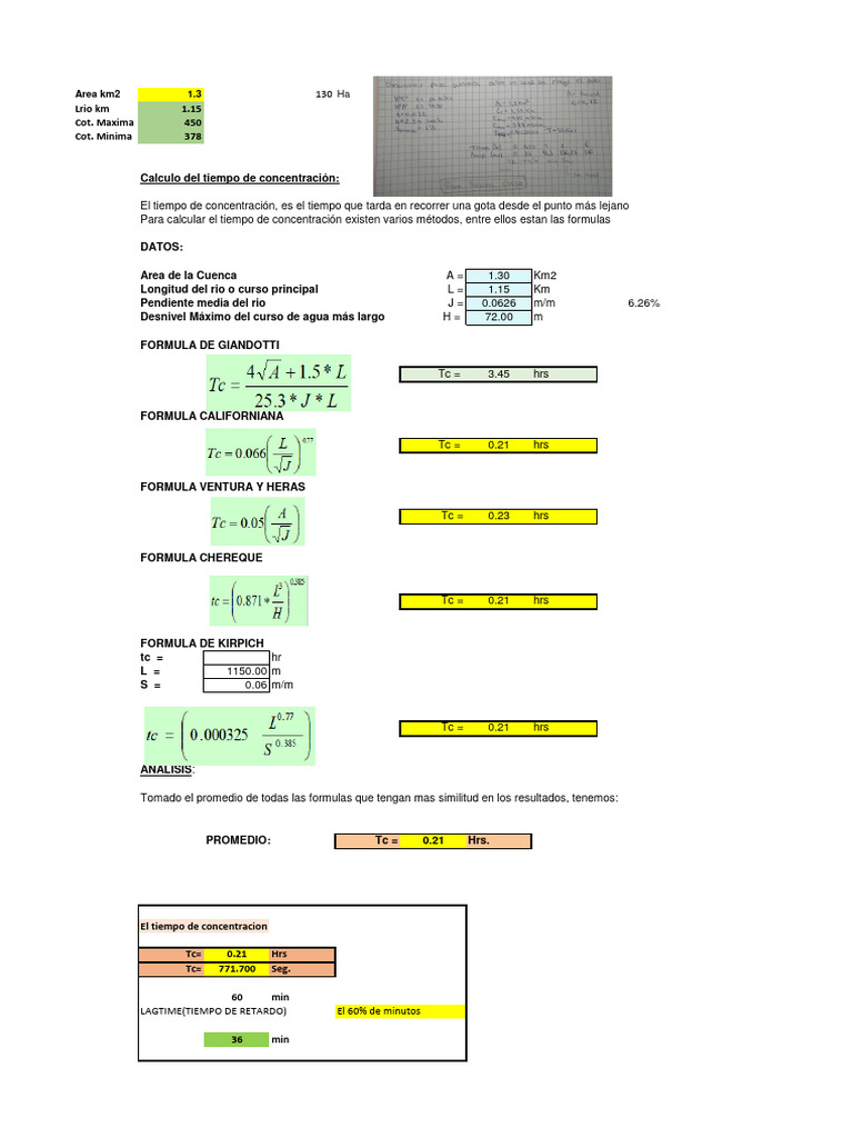 Paso Quebrada Ultimo | PDF | Ciencias de la Tierra | Hidrología