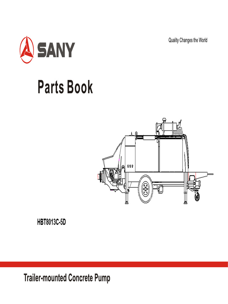 Hbt8013c-5d Parts Book Bomba de Hormigón | PDF | Engine Technology ...