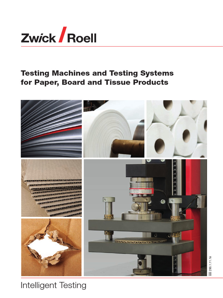 Testing Machines and Testing Systems For Paper Board and Tissue ...
