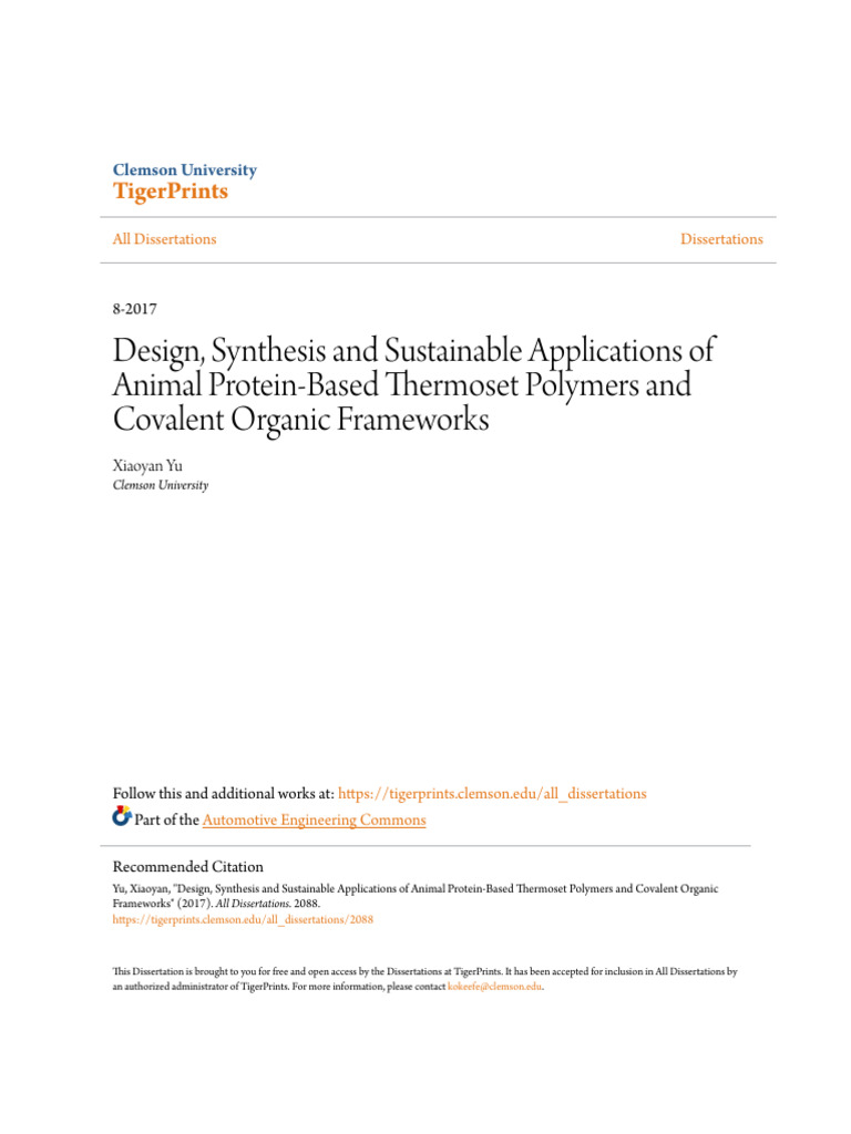 Design Synthesis and Sustainable Applications of Animal Protein ...