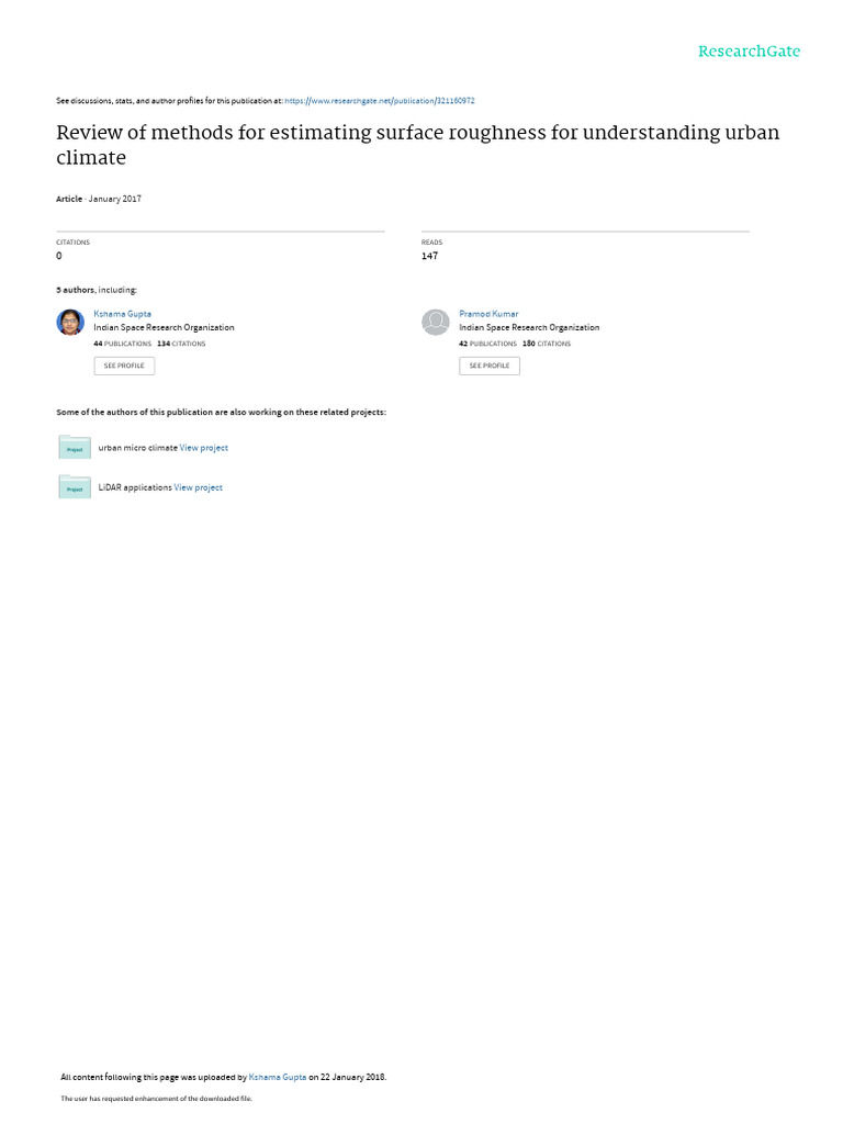 rugosidade - Vayumandal | PDF | Geographic Information System | Surface ...