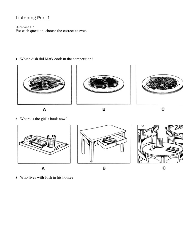 B1 Listening Pdf Entertainment
