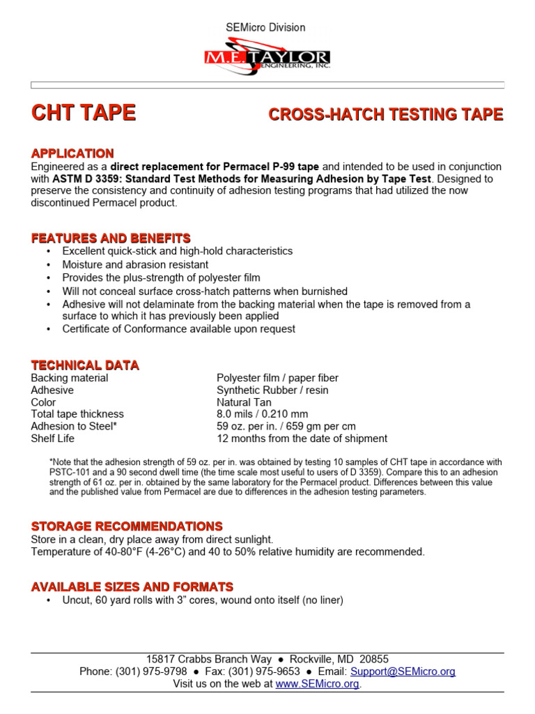 CHT Datasheet 4 17 | PDF