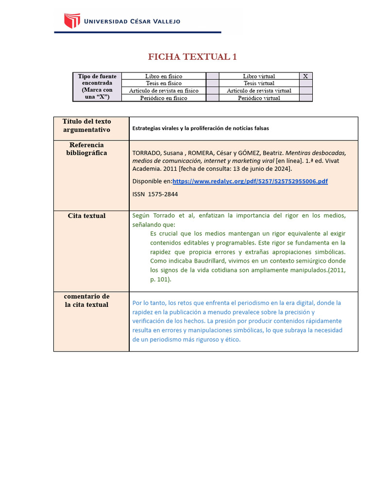Ficha Textual - Aldave Enciso | PDF